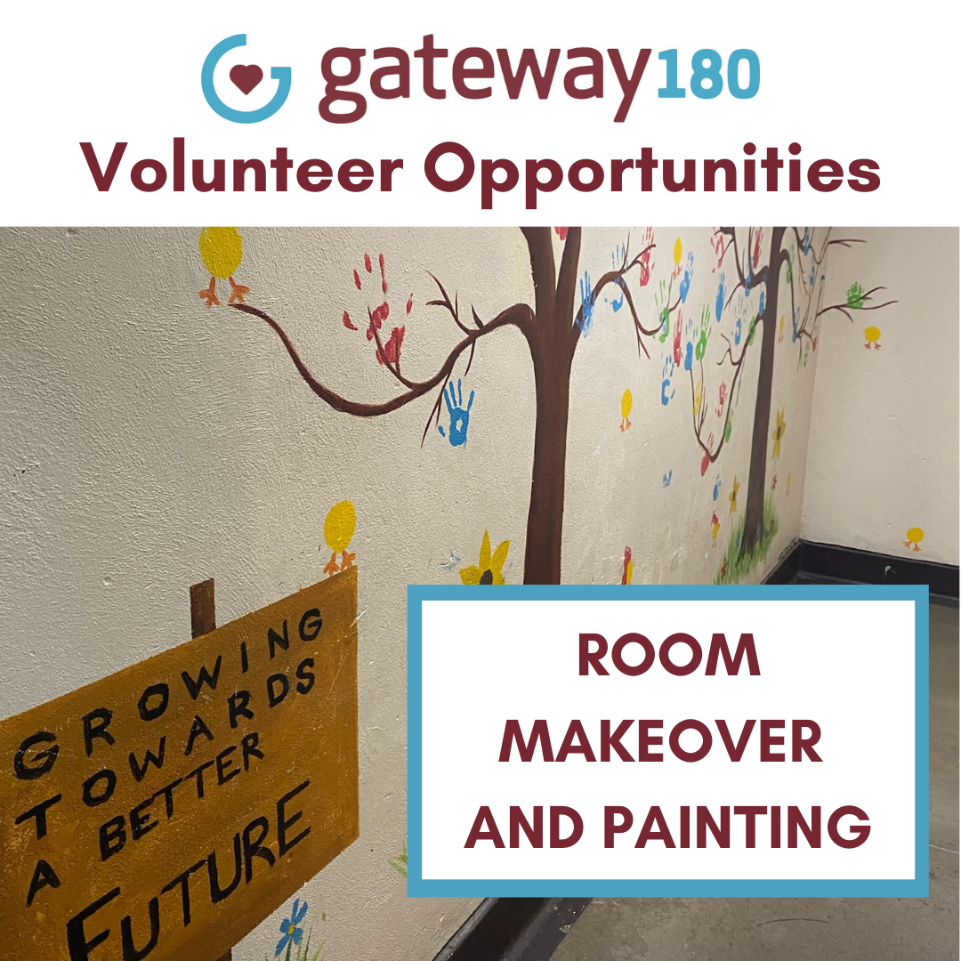 United Way's Volunteer Center | Room Makeover and Painting